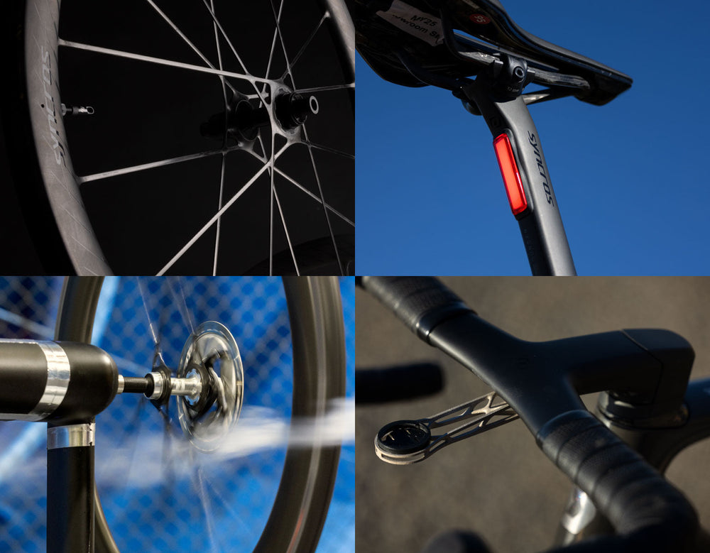 syncros capital 10 40mm 700c rear wheel black matt - My Ride AU